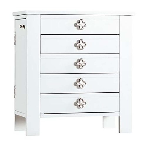 Click here for Hives And Honey Emma White Jewelry Box  One Size... prices