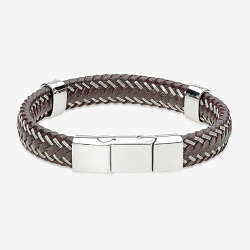 Click here for Mens Stainless Steel Wrap Bracelet  One Size prices