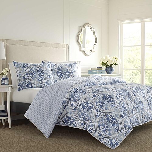 Click here for Laura Ashley Mila Midweight Reversible Comforter S... prices