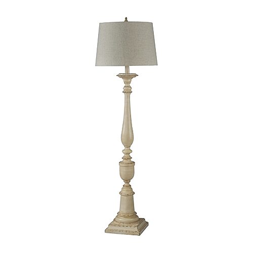 StyleCraft Avignon Floor Lamp - Off-White