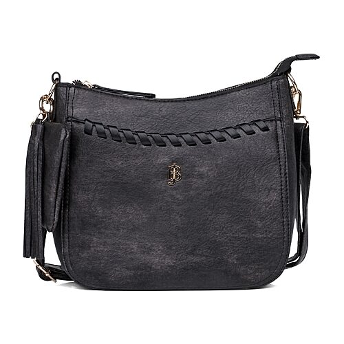 Click here for Buxton Whip Stitch Vegan Leather Crossbody prices