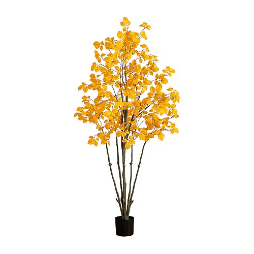 Click here for Nearly Natural 6 Orange Oyama Magnolia Indoor Arti... prices