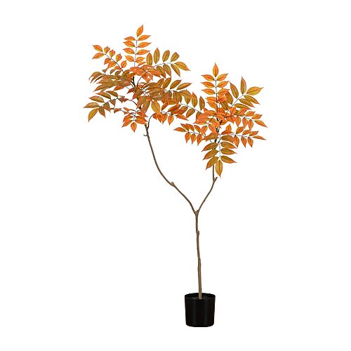 Click here for Nearly Natural 4 Orange Minimalist Sumac Indoor Ar... prices