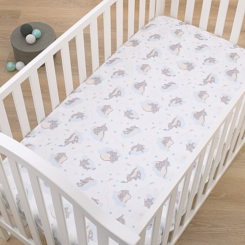 Click here for Disney Dumbo Dumbo Crib Sheet  One Size  Blue prices