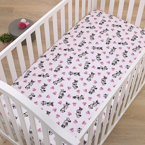 Click here for Disney Minnie Mouse Crib Sheet  One Size  Pink prices