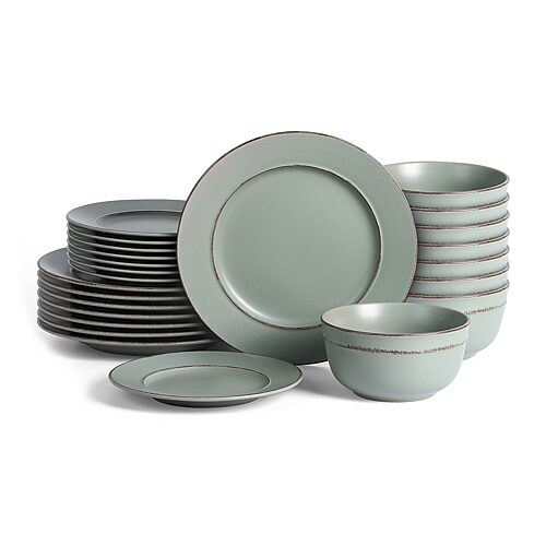 Click here for EARTH & CLAY Hazel 8-pc. Stoneware Dinnerware Set... prices