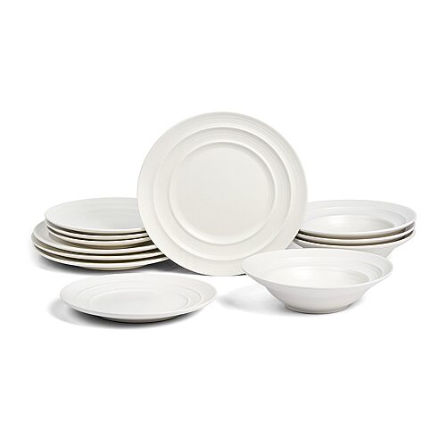 Click here for Earth & Clay Celeste 12 Pc. Dinnerware Set  Servic... prices