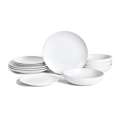 Click here for Earth & Clay Mia 12 Pc. Dinnerware Set  Service fo... prices