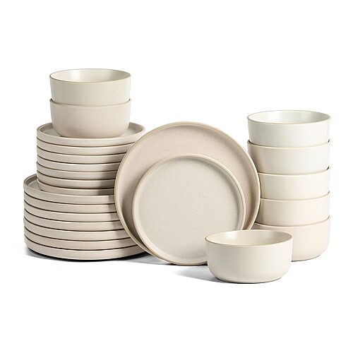 Click here for Earth & Clay Amber 24 Pc. Dinnerware Set  Service... prices