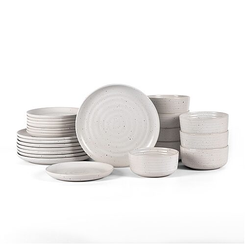 Click here for EARTH & CLAY Ion 8-pc. Stoneware Dinnerware Set  O... prices