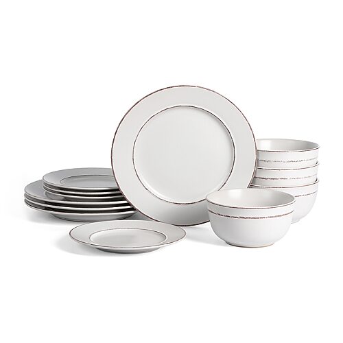 Click here for Earth & Clay Hazel 12 Pc. Dinnerware Set  Service... prices