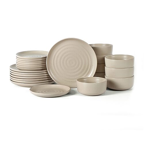 Click here for Earth & Clay Ion 24 Pc. Dinnerware Set  Service fo... prices