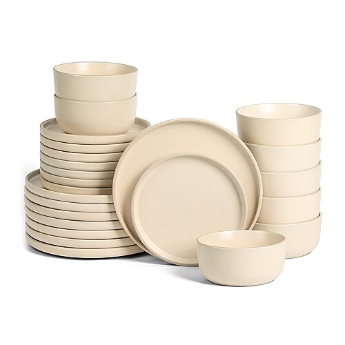 Click here for EARTH & CLAY Amber 8-pc. Stoneware Dinnerware Set... prices