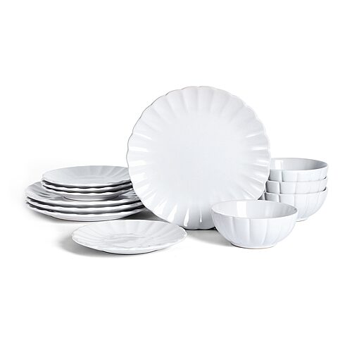 Click here for Earth & Clay Phoenix 12pc. Stoneware Dinnerware Se... prices
