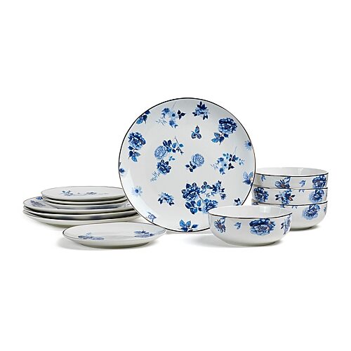 Click here for Stone Lain Viola 12 Pc. Dinnerware Set  Service fo... prices