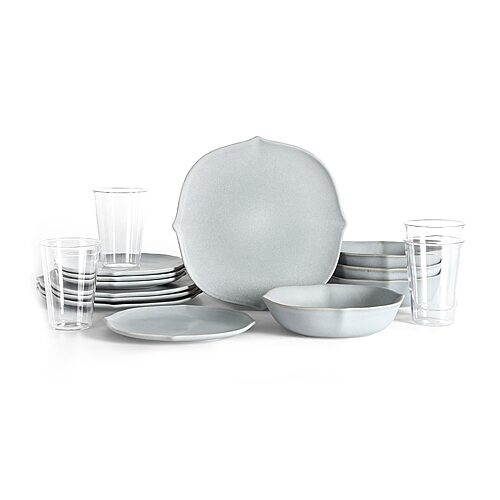 Click here for Stone Lain Baskerville 16 Pc. Dinnerware & Glasswa... prices