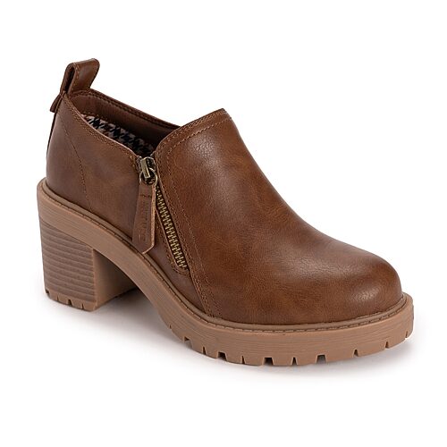 Click here for Muk Luks Womens Lainey Shootie - Dark tan prices