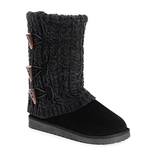 Click here for Muk Luks Womens Cheryl Cuff Boot Flat Heel Booties... prices