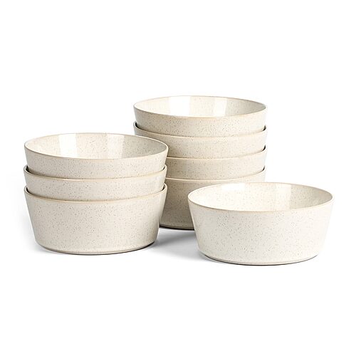 Click here for Stone + Lain Claire 8-pc. Stoneware Cereal Bowl  O... prices