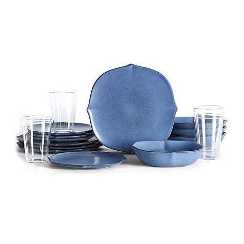 Click here for Stone Lain Baskerville 16 Pc. Dinnerware & Glasswa... prices