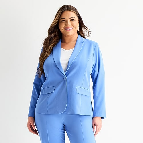 Click here for Liz Claiborne Kate Womens Plus Classic Fit Blazer... prices