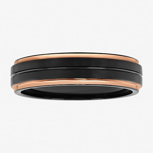 Click here for Mens 6MM Tungsten Wedding Band  13 1/2  Black prices