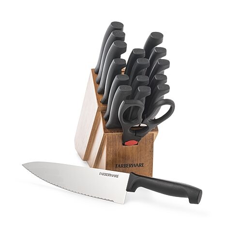 Click here for Faberware 18-pc. Knife Block Set  One Size  Black prices