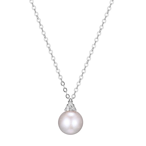 Click here for Womens Diamond Accent White Cultured Freshwater Pe... prices