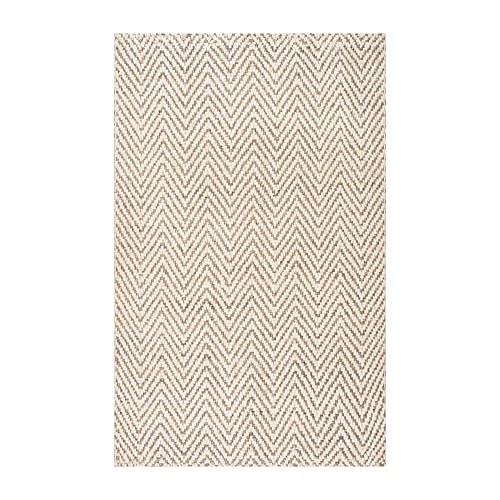 Click here for nuLoom Hand Woven Vania Chevron Jute Rug  One Size... prices