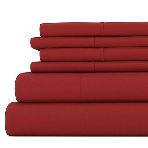Click here for ienjoy Home Solids in Style 6-Pc. Sheet Set  Calif... prices
