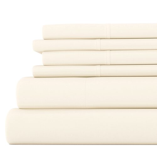 Click here for ienjoy Home Solids in Style 6-Pc. Sheet Set  Calif... prices