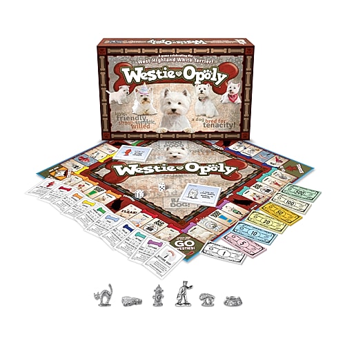 Click here for Westie-opoly Board Game  One Size prices