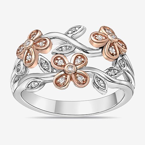Click here for Limited Quantities! Womens 1/8 CT. T.W. Natural Wh... prices