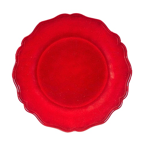 Click here for Certified International 4-pc. Red Crackle Melamine... prices