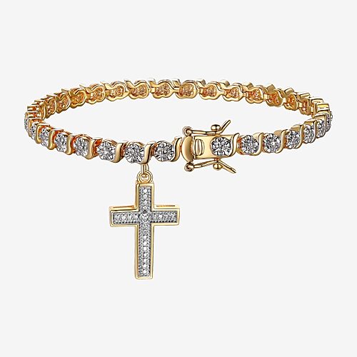 Click here for Sparkle Allure Womens Natural White Diamond Accent... prices