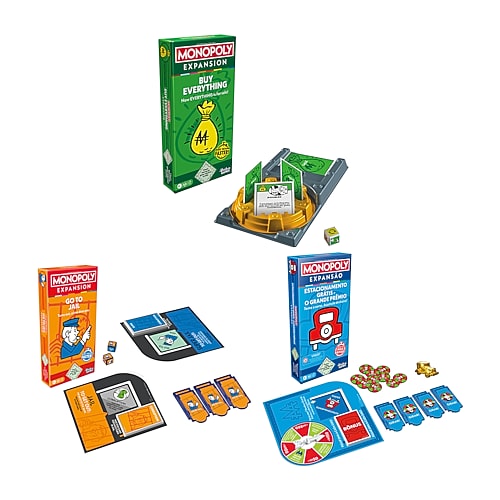 Click here for Hasbro New Monopoly Expansion Bundles 3-pc. Board... prices