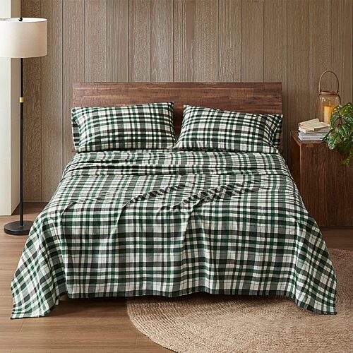 Click here for Woolrich Printed Flannel 4-Pc. Sheet Set  King - F... prices