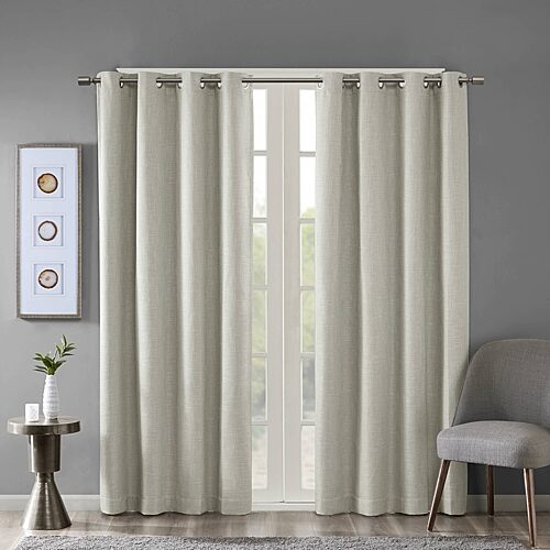 Click here for Madison Park Arlie Grommet Top Energy Saving Black... prices