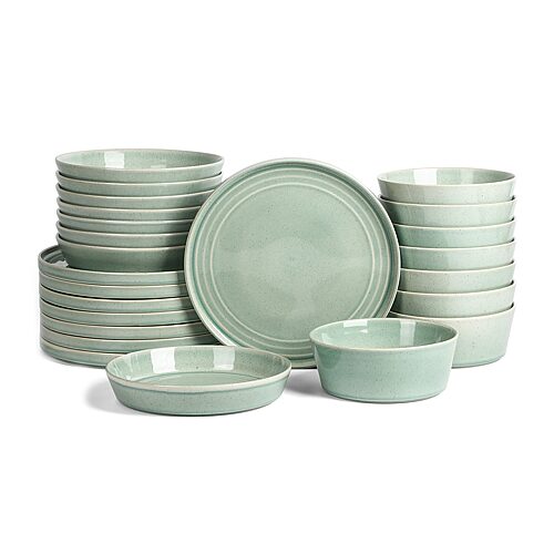 Click here for Stone Lain Claire 24 Pc. Dinnerware Set  Service f... prices