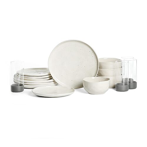 Click here for Stone Lain Mirella 16 Pc. Dinnerware & Glassware S... prices