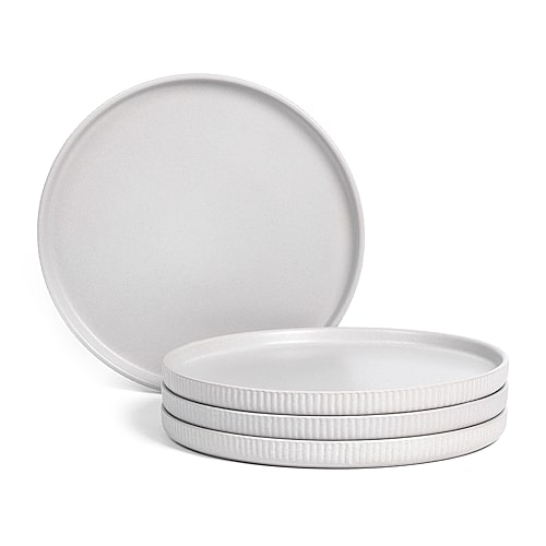Click here for Stone Lain Haven Dinner Plates  Set of 4 - Gray prices