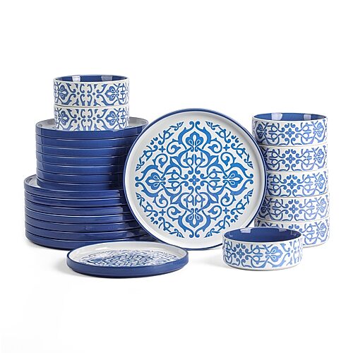 Click here for Stone + Lain Tropea 24-pc. Stoneware Dinnerware Se... prices
