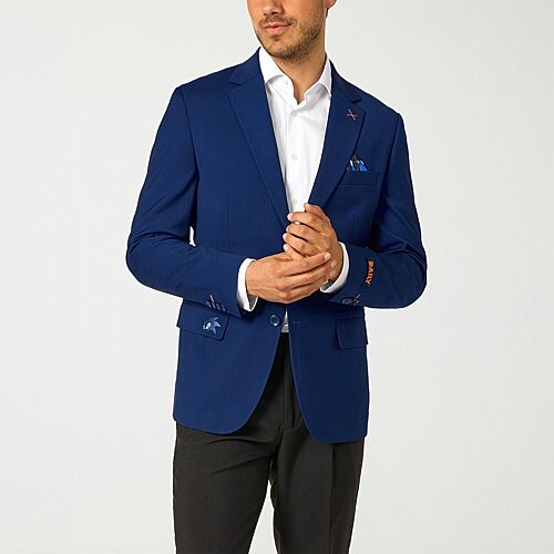 Click here for OppoSuits Mens Daily Blazers - Blue prices