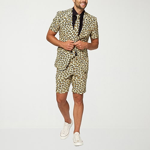 Click here for Opposuits Mens 3-pc. Suit Set  36 Regular  Beige prices