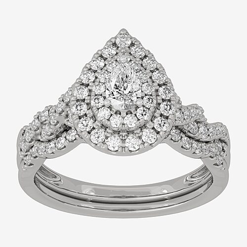 Click here for (H-I / Si1-Si2) Womens 3/4 CT. T.W. Lab Grown Whit... prices
