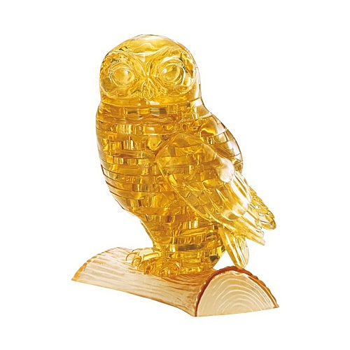 BePuzzled 3D Crystal Puzzle - Owl: 42 Pcs  One Size  Multiple Colors