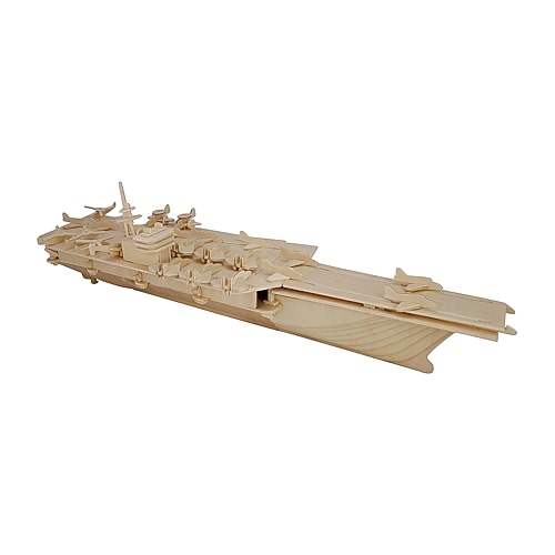 Click here for Puzzled Aircraft Carrier Wooden Puzzle  One Size... prices