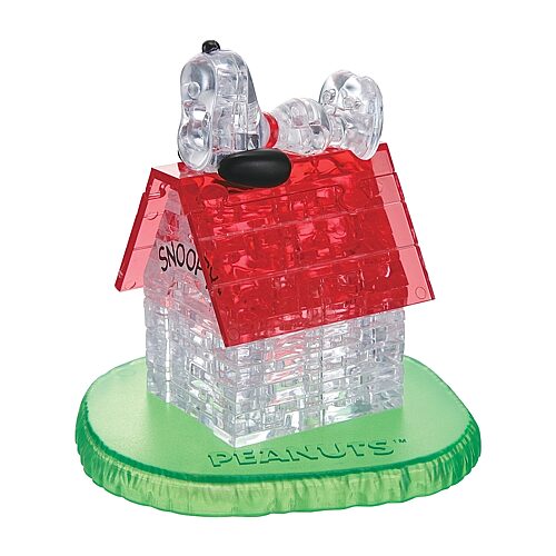 Click here for BePuzzled 3D Crystal Puzzle - Snoopy House: 50 Pcs... prices