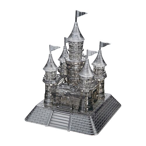 Click here for BePuzzled 3D Crystal Puzzle - Castle (Black): 104P... prices