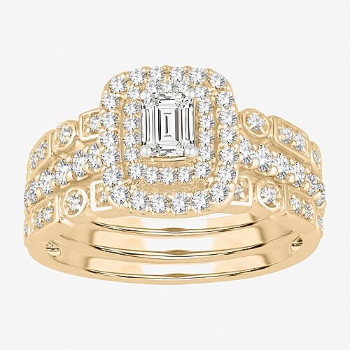 Click here for Womens 1 CT. T.W. Natural White Diamond 14K Gold B... prices